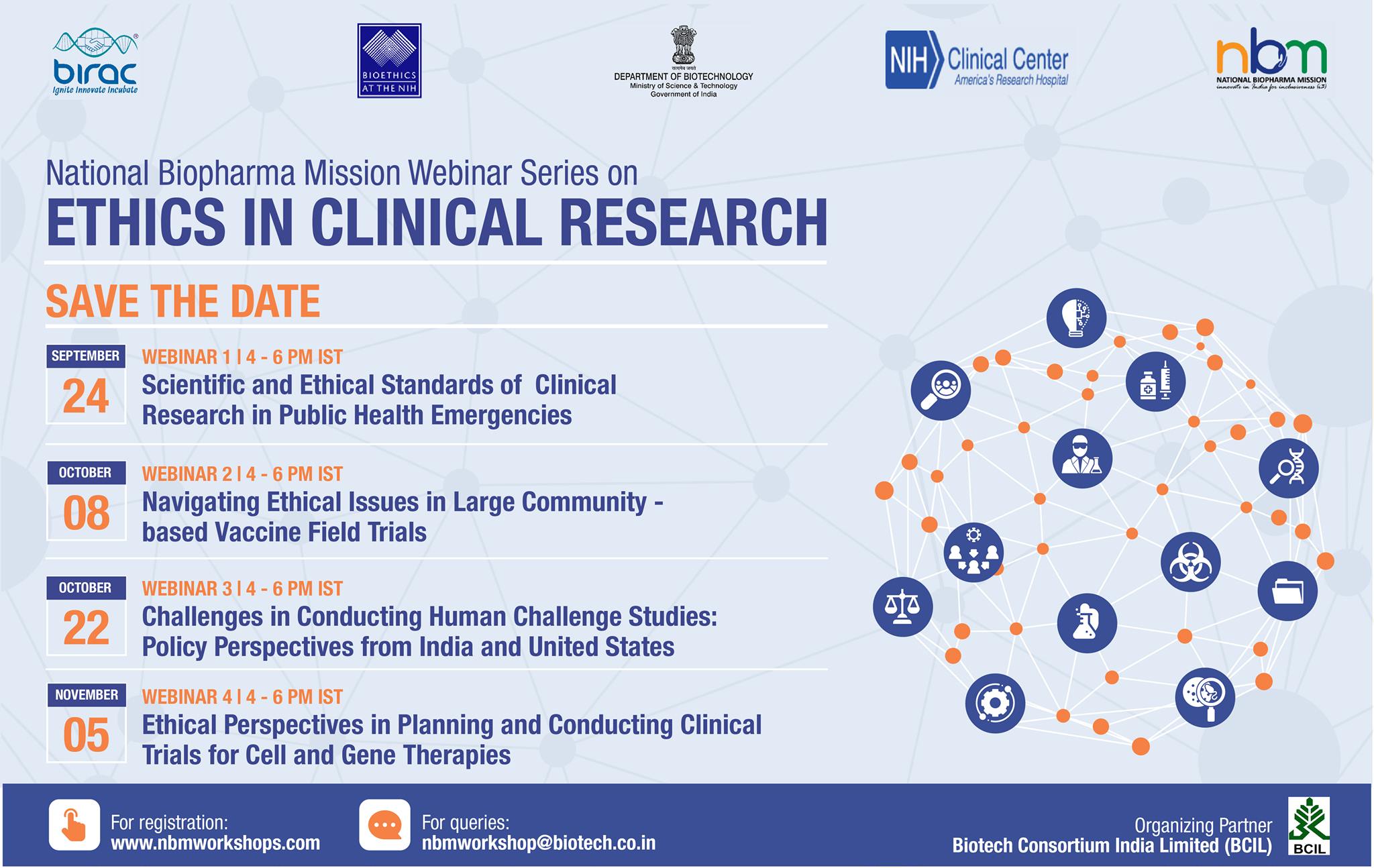 Ethics in Clinical Research | NBM Webinar Series